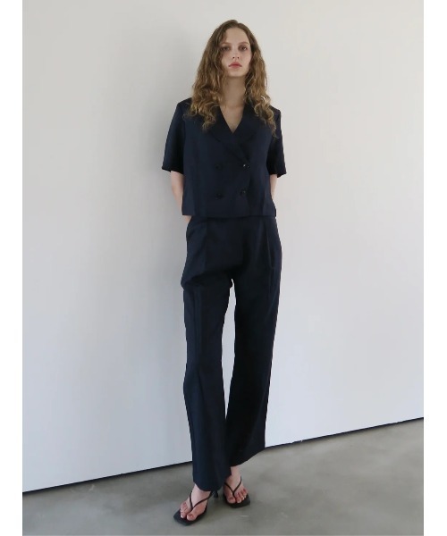 swane（スワネ）の「linen short sleeve set up（セットアップ）」 - WEAR