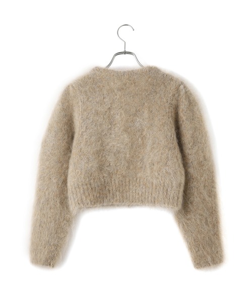 EMOELLE】モヘアファーボレロカーディガン（カーディガン/ボレロ