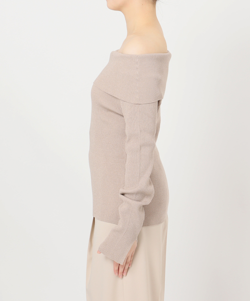 セール】ラメmixオフショルニット（ニット/セーター）｜NOBLE