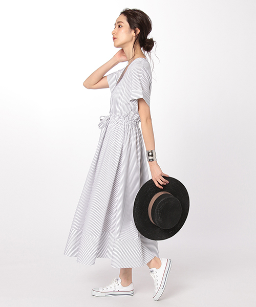 ETRE TOKYO（エトレトウキョウ）の「タイプライターフレアーワンピース（ワンピース）」 - WEAR