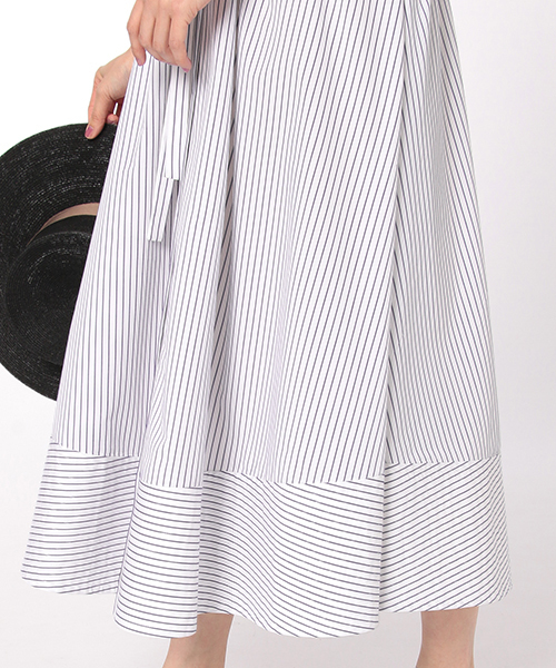 ETRE TOKYO（エトレトウキョウ）の「タイプライターフレアーワンピース（ワンピース）」 - WEAR