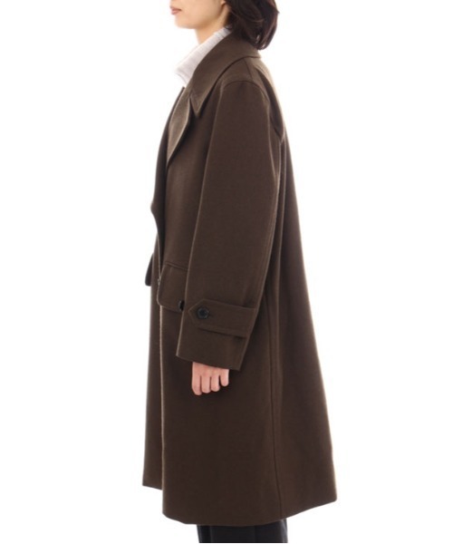 MARGARET HOWELL（マーガレットハウエル）の「WORSTED WOOL TWILL（ステンカラーコート）」 - WEAR