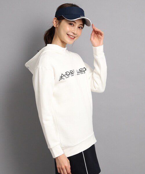 adabat（アダバット）の「 【ADBT】ロゴデザイン 長袖パーカー（パーカー）」 - WEAR