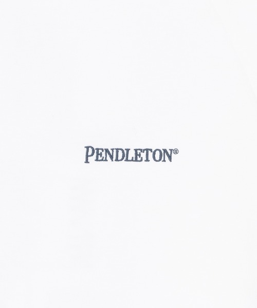 PENDLETON（ペンドルトン）の「PENDLETON/ペンドルトン バックEMBショートレングス Tee（Tシャツ/カットソー）」 - WEAR