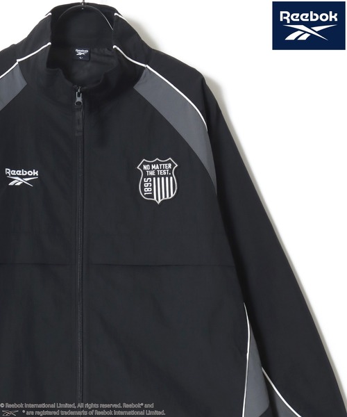 Reebok（リーボック）の「Reebok/リーボック Game Shirt Track Jacket/オーバーサイズ ナイロン ゲームシャツ ...