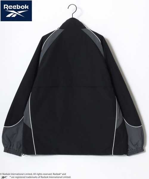 Reebok（リーボック）の「Reebok/リーボック Game Shirt Track Jacket/オーバーサイズ ナイロン ゲームシャツ ...