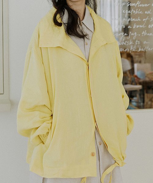 Unisex Hidden Jumper (Yellow)（その他アウター）｜MALEN（マレン）のファッション通販 - ZOZOTOWN