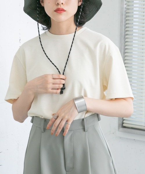 KBF（ケイビーエフ）の「『UR TECH ひやサラクール』BASIC TEE（Tシャツ/カットソー）」 - WEAR