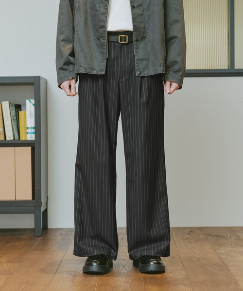 RAGEBLUE（レイジブルー）の「TRストレッチ/バギーワイドパンツ（スラックス）」 - WEAR