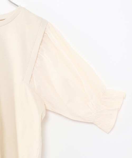 GLOBAL WORK（グローバルワーク）の「キッズ/袖フハクボリュームスリーブ7分袖/272237（Tシャツ/カットソー）」 - WEAR