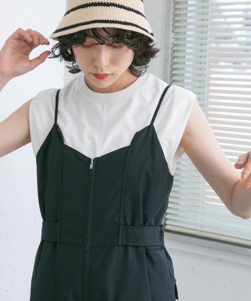 KBF（ケイビーエフ）の「『UR TECH ひやサラクール』ショルダータックカットソー（Tシャツ/カットソー）」 - WEAR