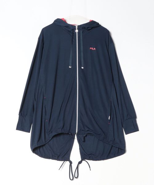 FILA（フィラ）の「UV モッズライク撥水ロングパーカー（パーカー）」 - WEAR