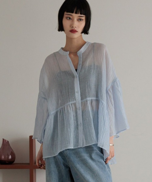 LOWRYS FARM（ローリーズファーム）の「ヨウリュウバントシャツ 289793（シャツ/ブラウス）」 - WEAR