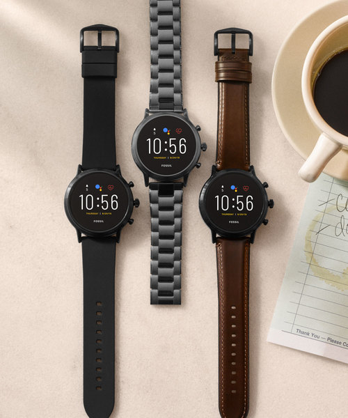 FOSSIL（フォッシル）の「【タッチスクリーンスマートウォッチ ジェネレーション5】THE CARLYLE HR FTW4026（デジタル腕 ...