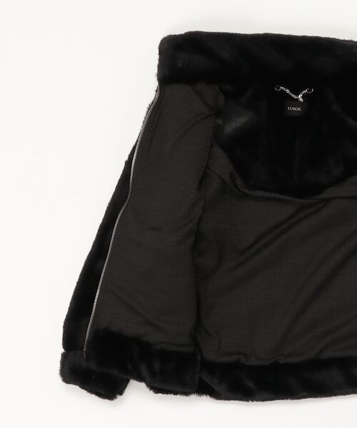 LUSOR（ルーソル）の「LUSOR（ルーソル）ECO FUR BZ エコファーブルゾン（ブルゾン）」 - WEAR