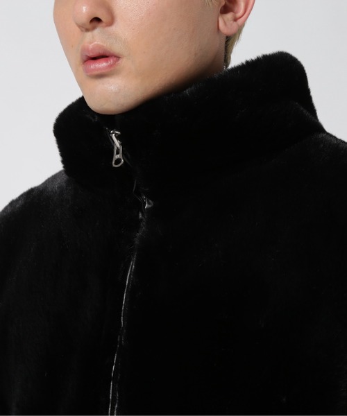 LUSOR（ルーソル）の「LUSOR（ルーソル）ECO FUR BZ エコファーブルゾン（ブルゾン）」 - WEAR