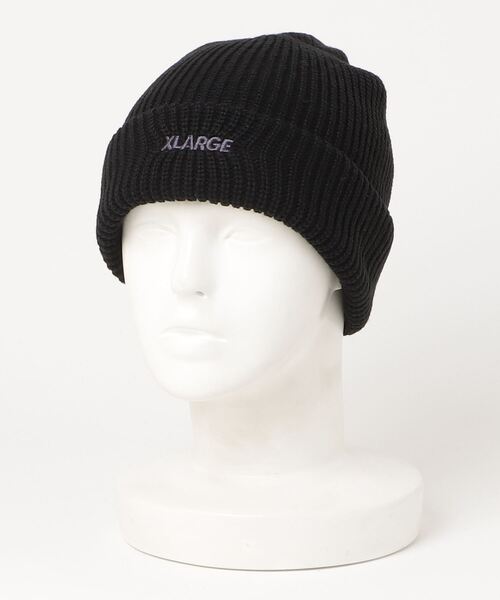 XLARGE（エクストララージ）の「XLARGE / エクストララージ LOGO BASIC BEANIE ニット帽（ニットキャップ/ビーニー ...