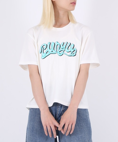 PUNYUS（プニュズ）の「baseball ロゴTシャツ（Tシャツ/カットソー）」 - WEAR