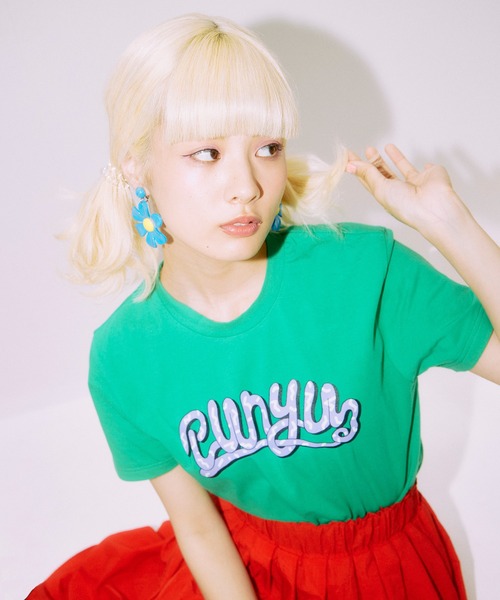 PUNYUS（プニュズ）の「baseball ロゴTシャツ（Tシャツ/カットソー）」 - WEAR