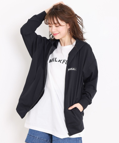 OP/RUSTY（オーピー/ラスティー）の「RASH GUARD ZIP HOODIE/UVカット ラッシュガード/ジップアップパーカー ...