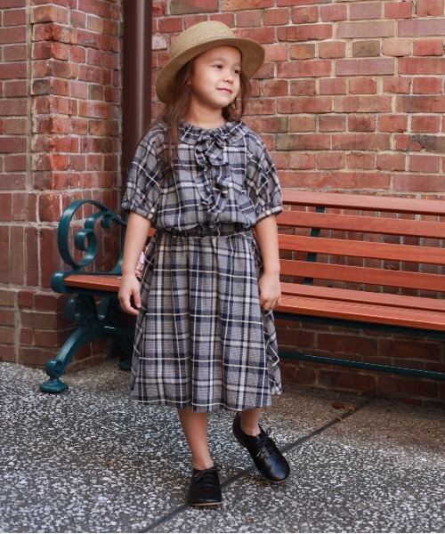 FITH（フィス）の「モールチェック 膝下丈フレアスカート（スカート）」 - WEAR