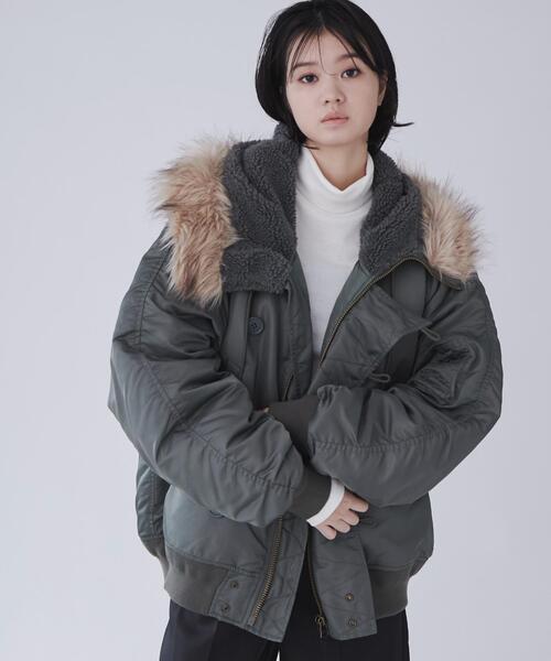 WEGO（ウィゴー）の「WEGO/ナイロンN-2B（ミリタリージャケット）」 - WEAR