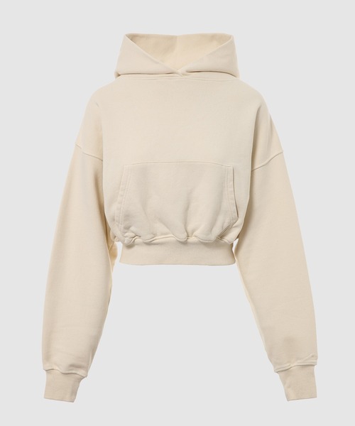 STUDIO.R330（ステュディオ アール スリーサーティー）の「Cropped Pullover Hoodie（パーカー）」 - WEAR