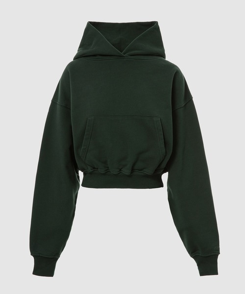 STUDIO.R330（ステュディオ アール スリーサーティー）の「Cropped Pullover Hoodie（パーカー）」 - WEAR