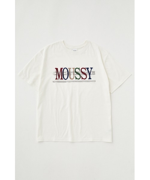MOUSSY（マウジー）の「MULTICOLOR MOUSSY Tシャツ（Tシャツ/カットソー）」 - WEAR