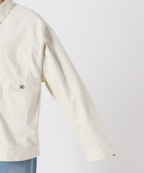 FRAMeWORK（フレームワーク）の「FRAMeWORK made by J 袖ボリュームデニムジャケットキナリ（デニムジャケット）」 - WEAR