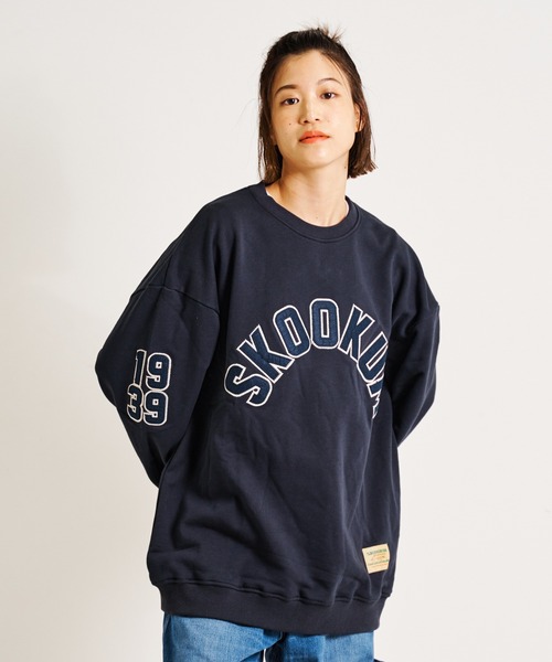 SKOOKUM（スクーカム）の「SKOOKUM LOGO SWEAT/スクーカム ロゴスウェット（スウェット）」 - WEAR