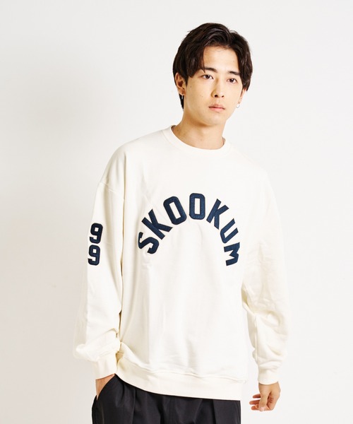 SKOOKUM（スクーカム）の「SKOOKUM LOGO SWEAT/スクーカム ロゴスウェット（スウェット）」 - WEAR
