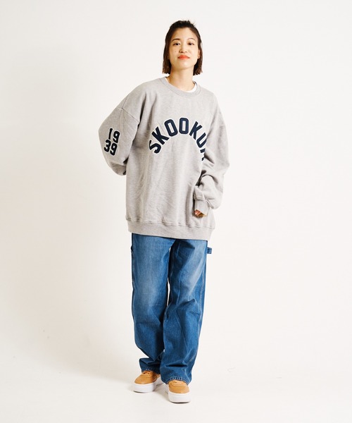 SKOOKUM（スクーカム）の「SKOOKUM LOGO SWEAT/スクーカム ロゴスウェット（スウェット）」 - WEAR