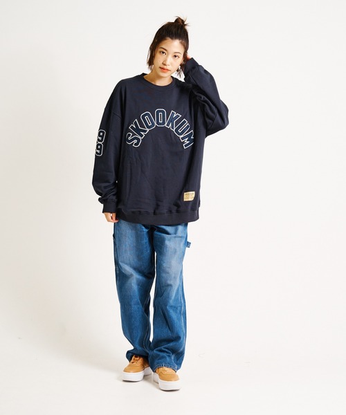 SKOOKUM（スクーカム）の「SKOOKUM LOGO SWEAT/スクーカム ロゴスウェット（スウェット）」 - WEAR