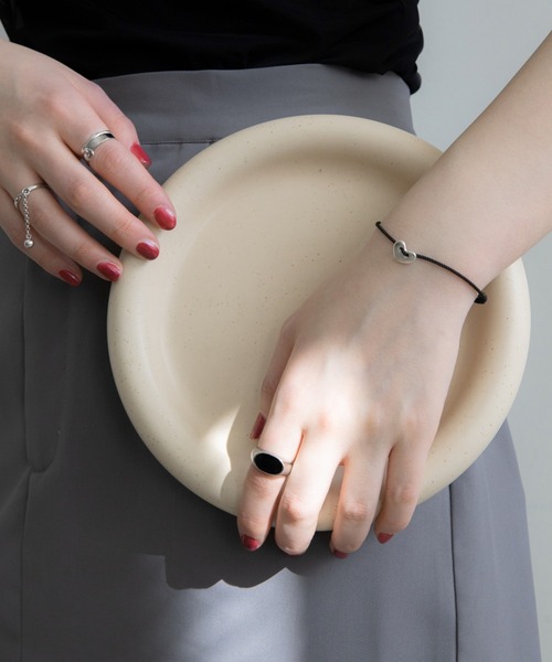 VACANCY（ヴァカンシー）の「silver925サークルストーンリング（リング）」 - WEAR