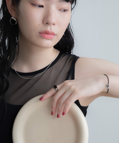 VACANCY（ヴァカンシー）の「silver925サークルストーンリング（リング）」 - WEAR