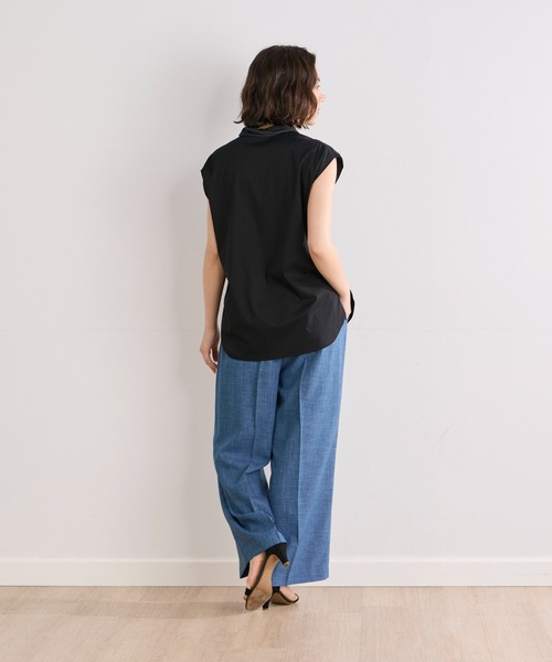 INED CLARO（イネドクラロ）の「SOPHIA SMOOTH ループボウタイプルオーバー（Tシャツ/カットソー）」 - WEAR