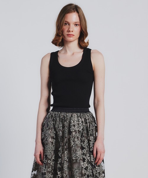 Sov.（ソブ）の「レンシルテレコタンクトップ（Tシャツ/カットソー）」 - WEAR