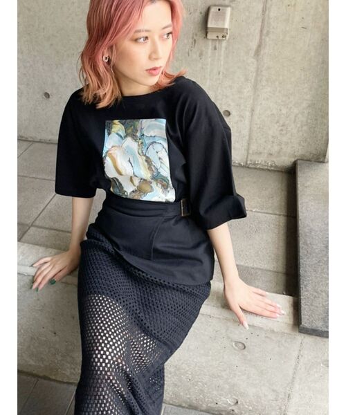 MURUA（ムルーア）の「【MURUA/arai midori】Tシャツ（Tシャツ/カットソー）」 - WEAR