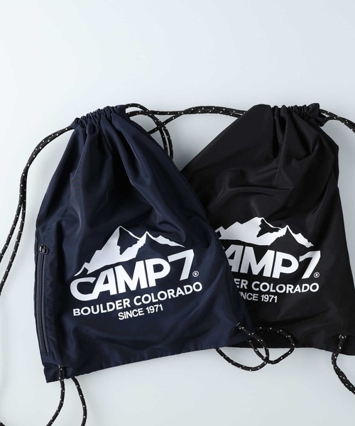 CAMP7（キャンプセブン）の「【CAMP7】ロゴジムサック（バックパック/リュック）」 - WEAR
