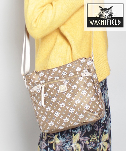 わちふぃーるど（ワチフィールド）の「【わちふぃーるど】WACHIFIELD 猫のダヤン 軽撥水加工 ショルダーバッグ ハンドバッグ WTSK-03（ショルダーバッグ）」 - WEAR