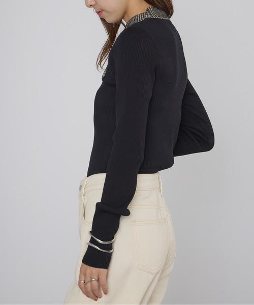 FRED PERRY（フレッドペリー）の「【FRED PERRY】Space Dye Ribbed Jumper K8102（ニット/セーター ...