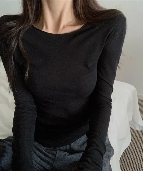 【セール】【SETUP7】シンプルデザイン ロンT KNF012（Tシャツ/カットソー）｜SETUP7（セットアップセブン）のファッション通販 - ZOZOTOWN