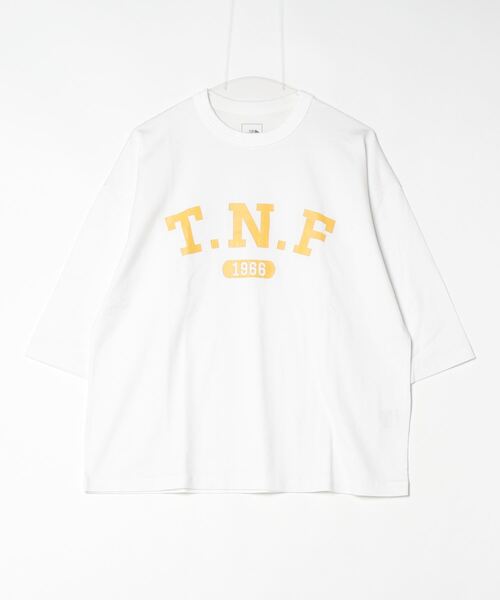THE NORTH FACE（ザノースフェイス）の「THE NORTH FACE 3/4 TNF Logo Tee / ザ・ノース・フェイス ...