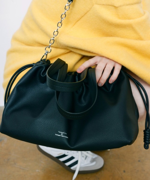 DRAW(ドロー) / ドローストリング バッグ ミディアム（ショルダー