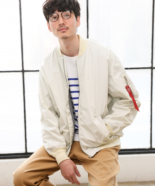 ALPHA（アルファ）の「【ALPHA】LOOSE L2B/815892（ブルゾン）」 - WEAR