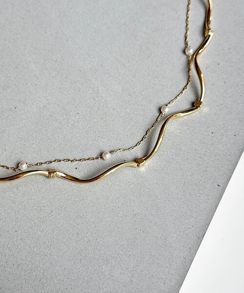 Thevon（ゼボン）の「【heilly】2連ポキポキショートネックレス（ネックレス）」 - WEAR