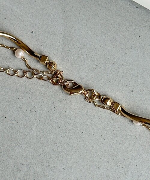 Thevon（ゼボン）の「【heilly】2連ポキポキショートネックレス（ネックレス）」 - WEAR