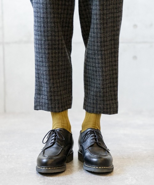 HARUSAKU CC（ハルサクシーシー）の「HARUSAKU CC : RIB Color socks 3P set メンズ リブ カラーソックス 3P セット（ソックス/靴下）」 - WEAR