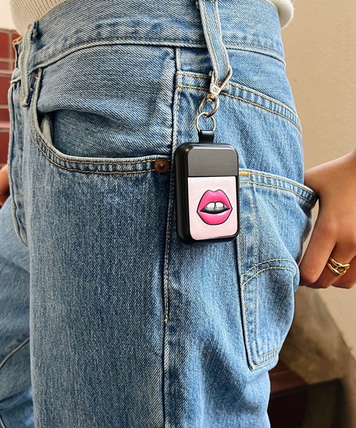 ROOPTOKYO（ループトウキョウ）の「WIPOP/ウィポップ KEYWI TWO POP GENUIS/ART LEGEND モバイルバッテリー ワイヤレス 56g 1,000Ah（スマホ ...